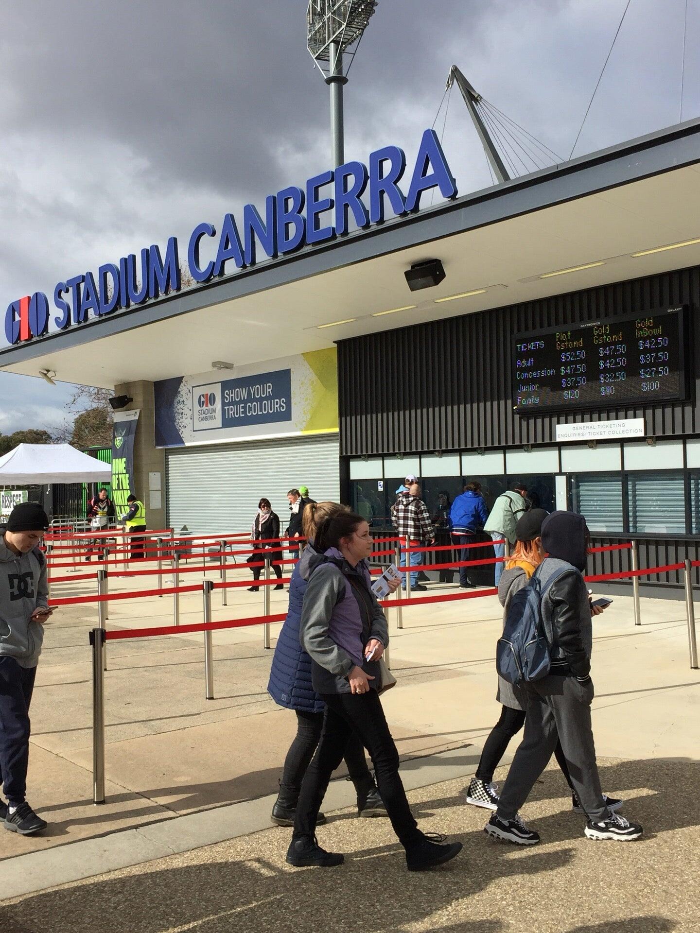 Canberra Stadium - Nextdoor